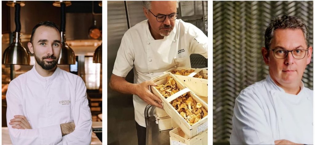 Three exceptional chefs join Maîtres Cuisiniers de France