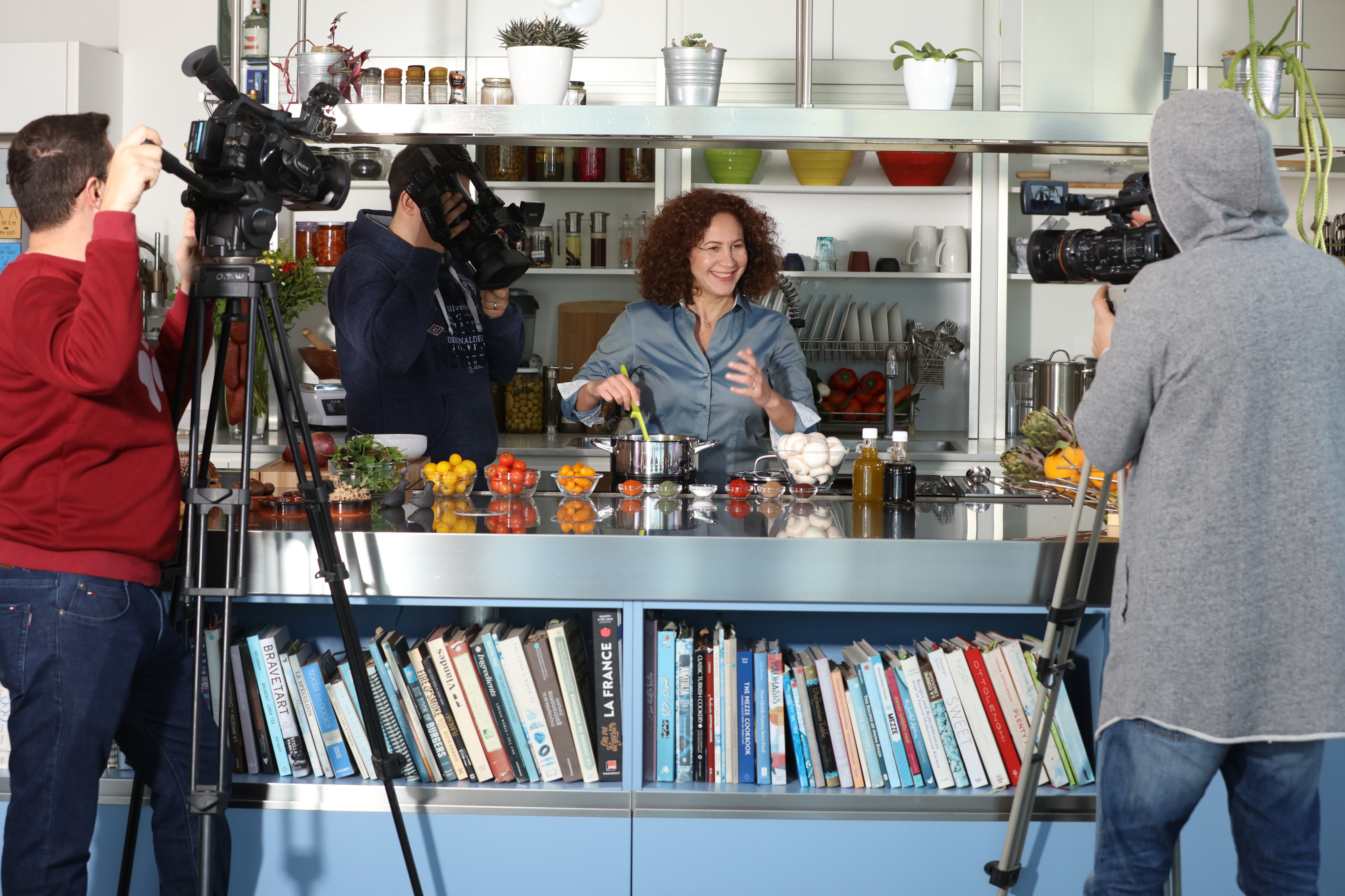 Aline Kamakian debuts a cooking video channel on YouTube