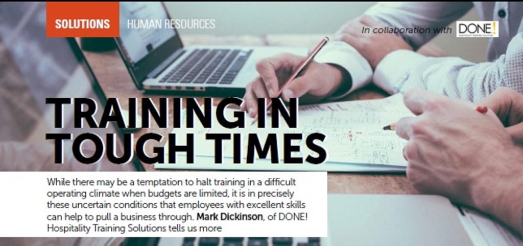 Why Training Is Even More Important In Tough Times