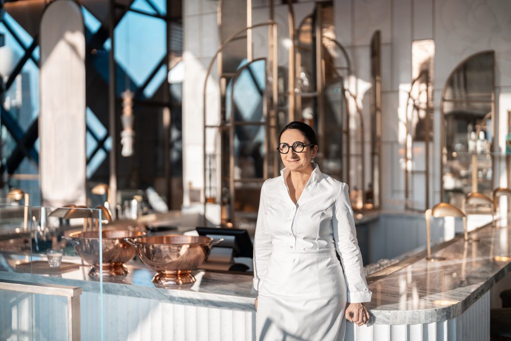 Excellence with chef Anne-Sophie Pic of La Dame De Pic Dubai