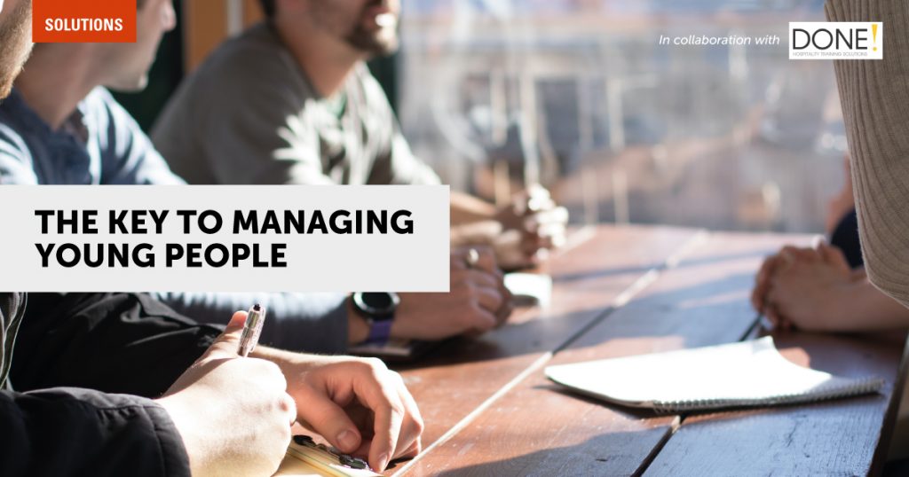 The Key to Managing Young People