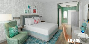 Hotel guest room design trends for 2024