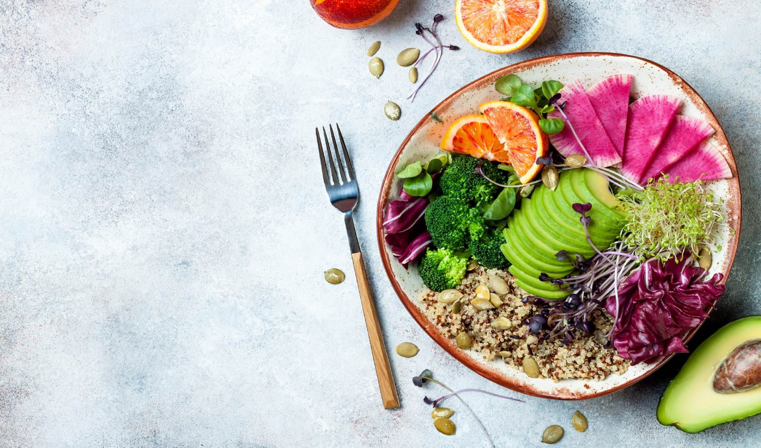 Green and clean: the non-processed food trend