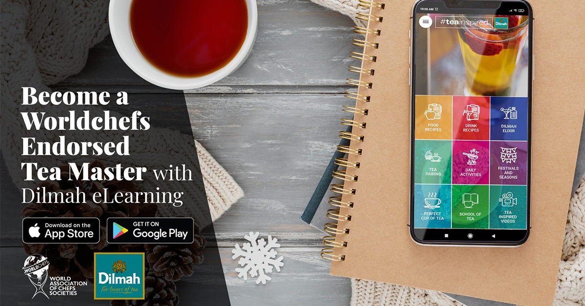 Become a Worldchefs endorsed Tea Master with Dilmah