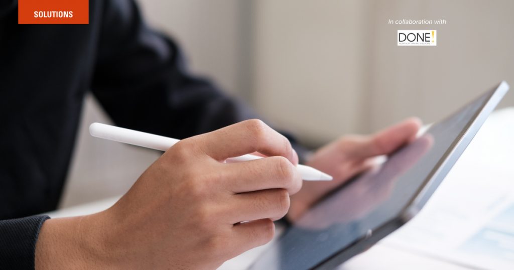 Increasing efficiency by going paperless