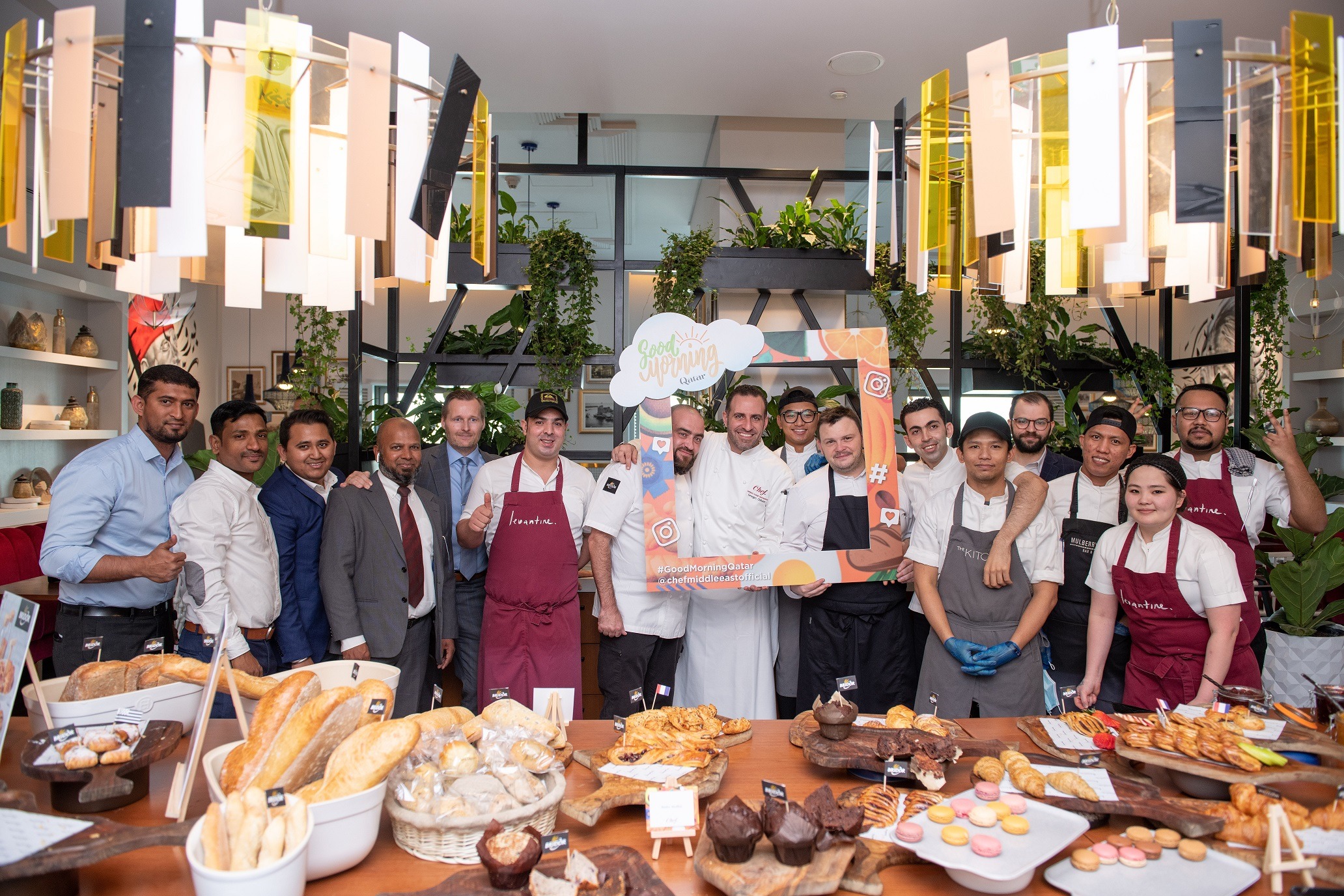 A delightful breakfast with Chef Middle East